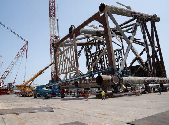 QFAB Nears Completion of Five Wellhead Jackets for QatarEnergy LNG NFS ...